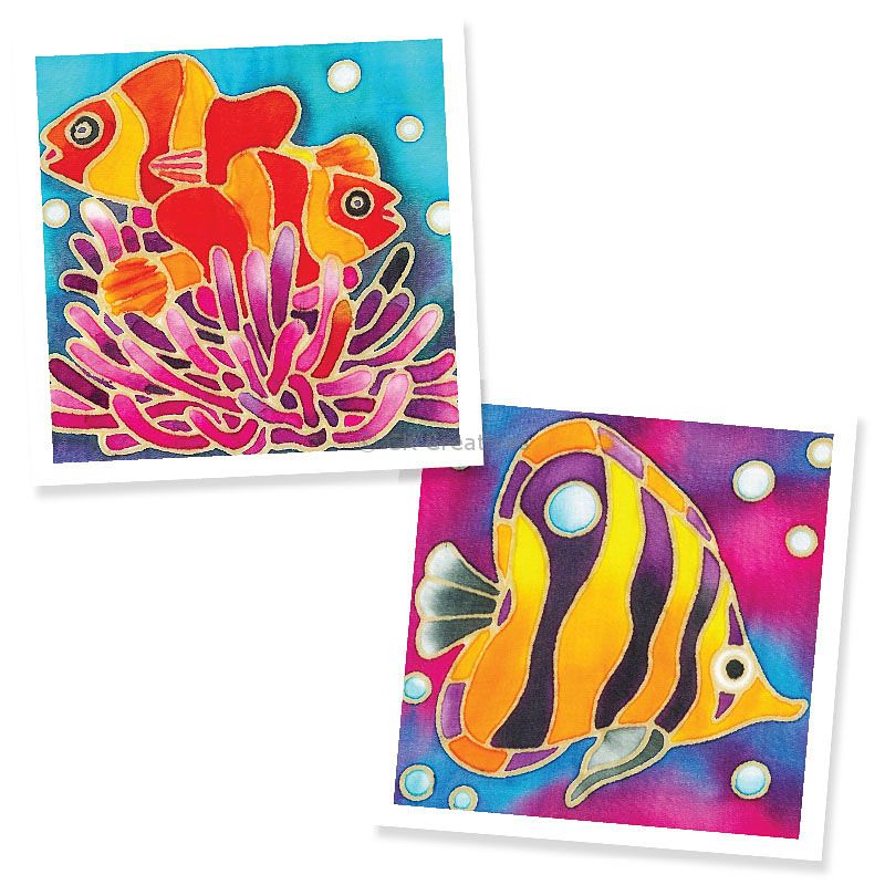 Batik Painting 2-in-1 Box Kit | Sand Art Kids Art and Craft Singapore